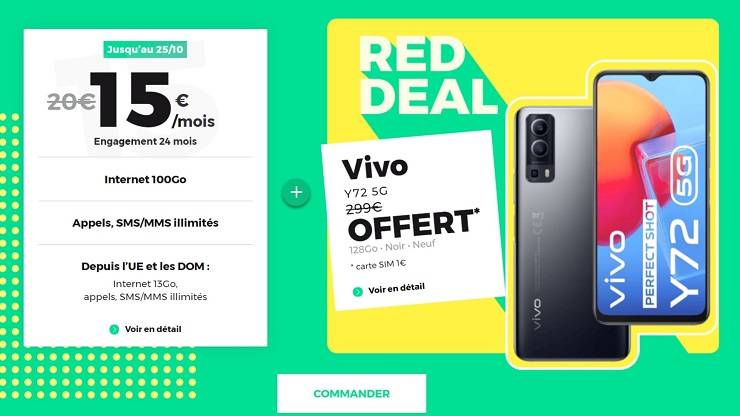 Forfait mobile : un smartphone offert avec un abonnement 100 GO pendant ...