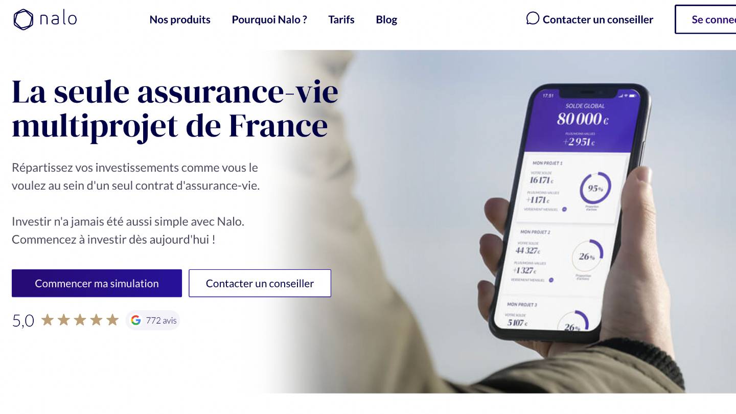 Assurance vie Nalo : 3 mois offerts sur les frais de gestion